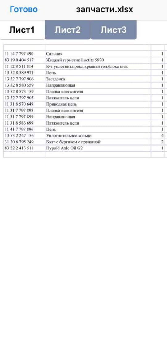 13528589971 Цепь BMW | Запчасти на DRIVE2