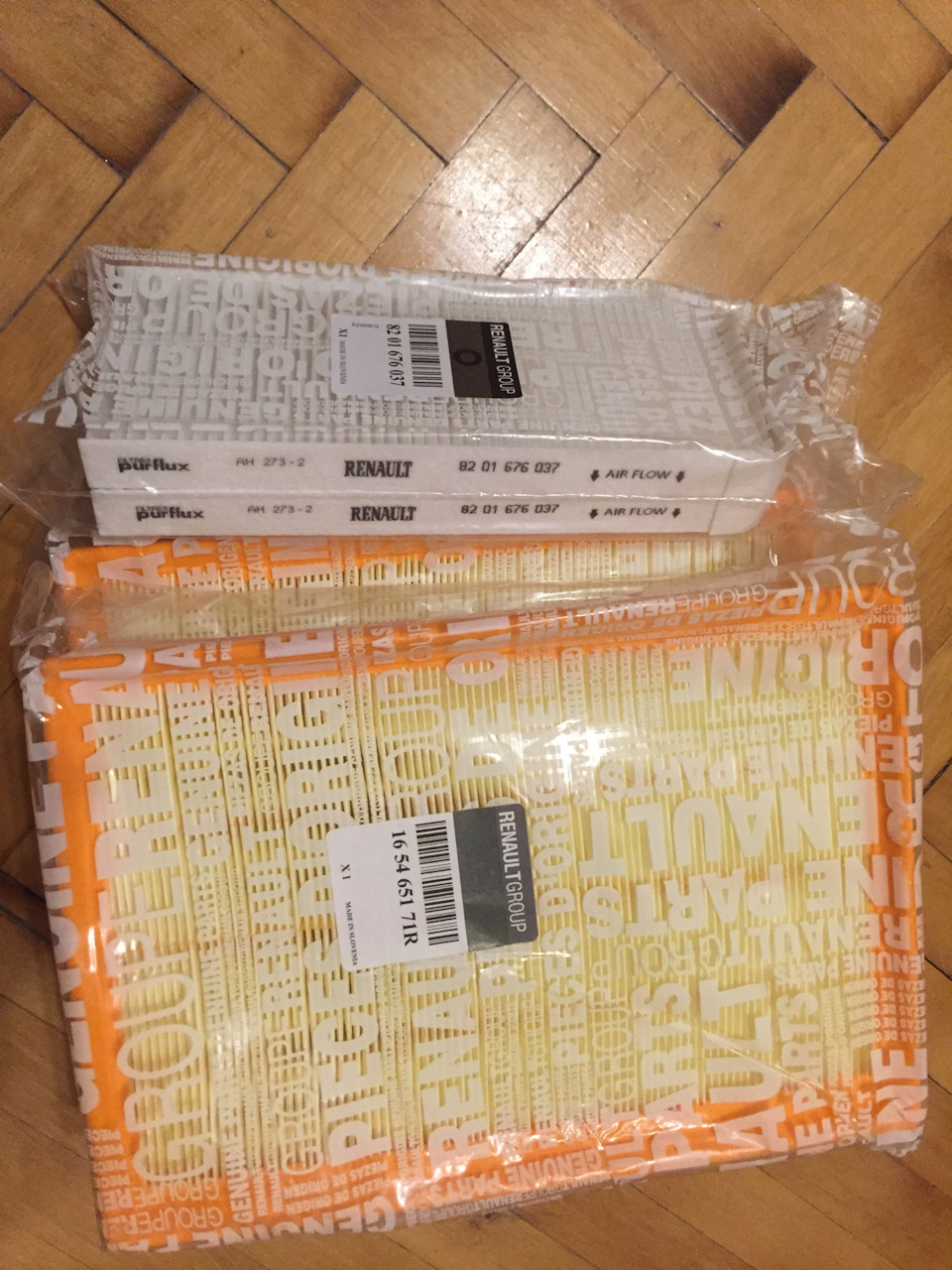 165465171R Фильтр возд RENAULT | Запчасти на DRIVE2