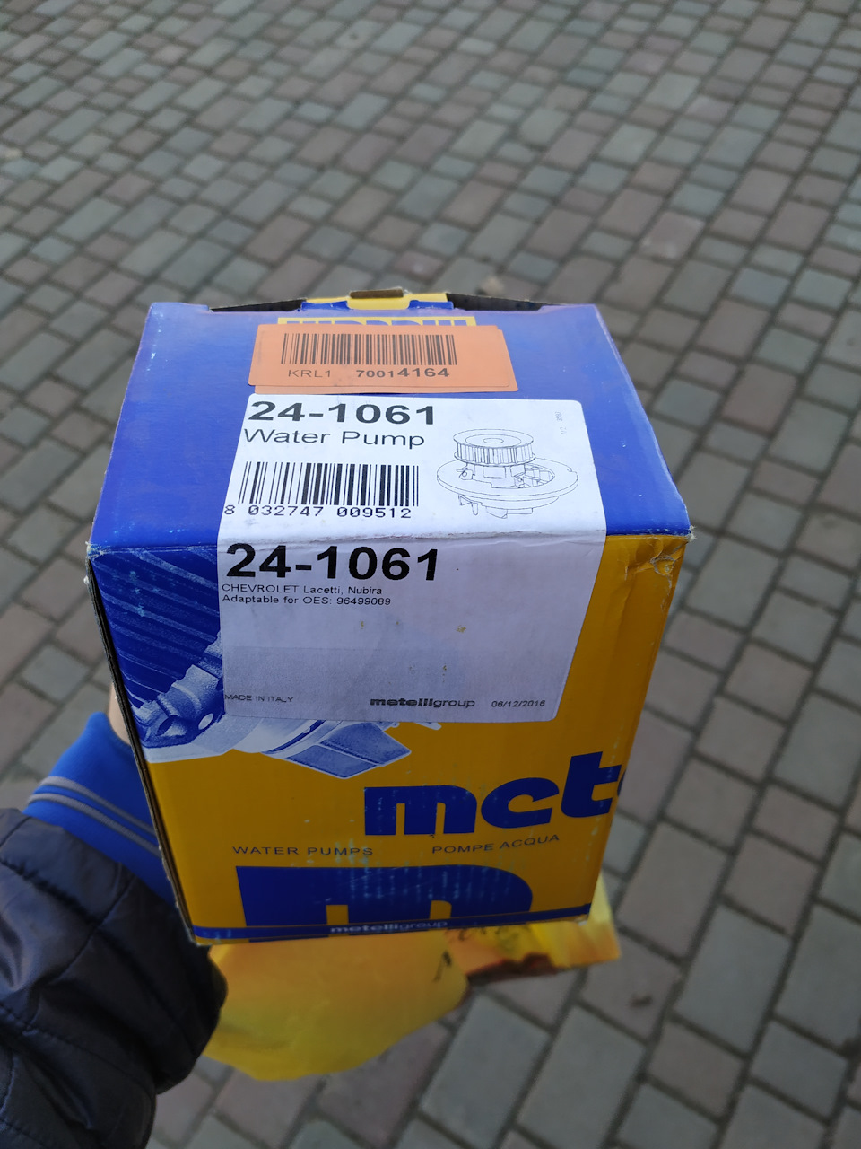 96499089 Помпа GM | Запчасти на DRIVE2