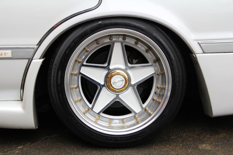 3х составные диски Work Ewing lll — Nissan Gloria (11G), 3 л, 1999 года ...