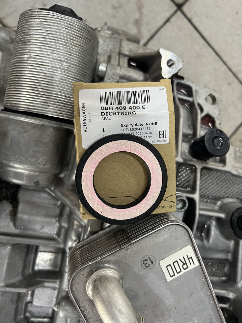 0BH409400E Манжетное уплотнение VAG | Запчасти на DRIVE2