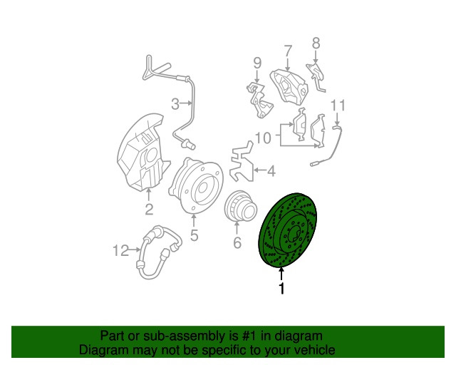 34112283801 Тормозной диск BMW | Запчасти на DRIVE2