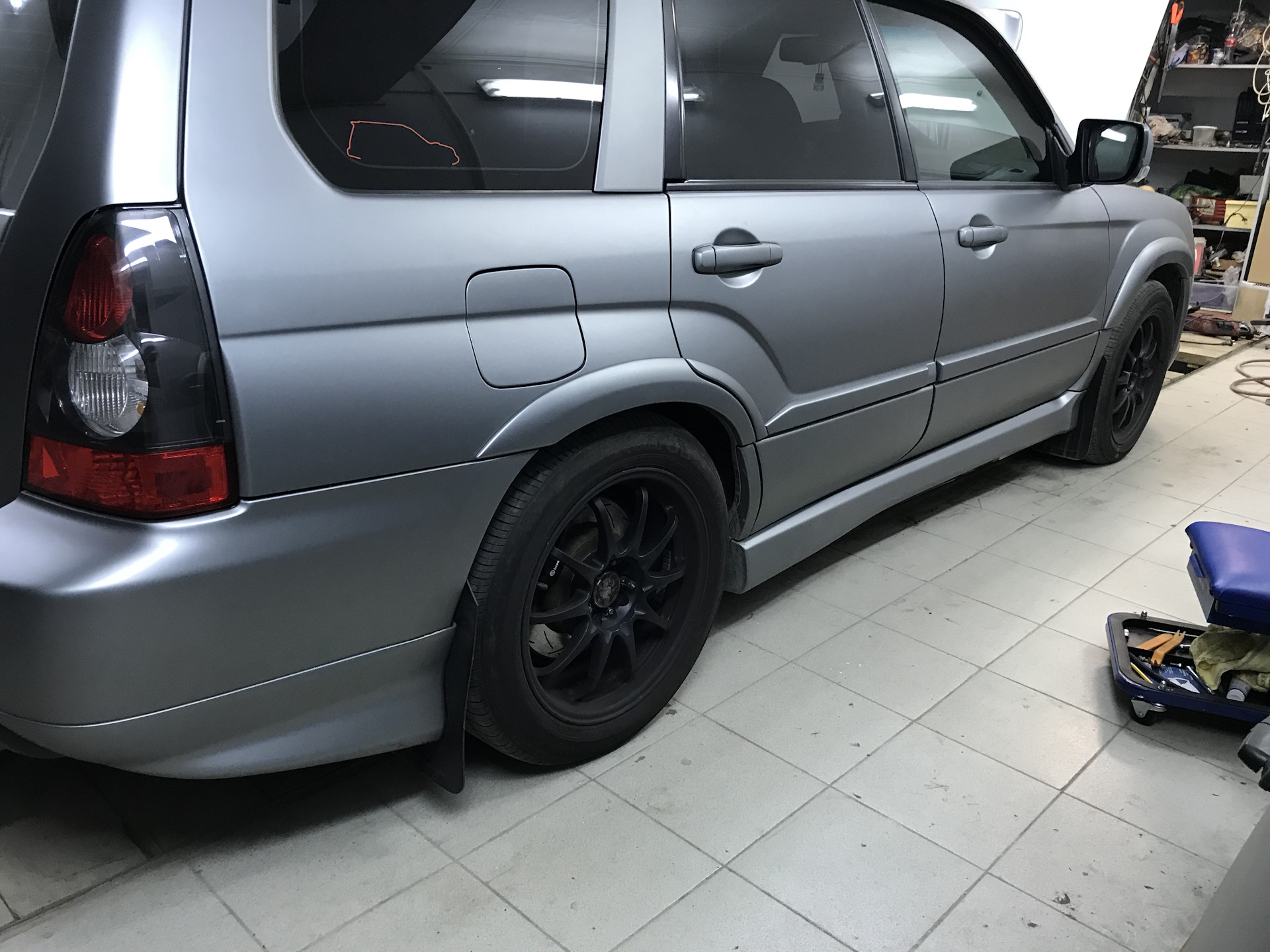 Tein superflex wagon freestyle master — Subaru Forester (SG), 2,5 л, 2006 года | тюнинг | DRIVE2