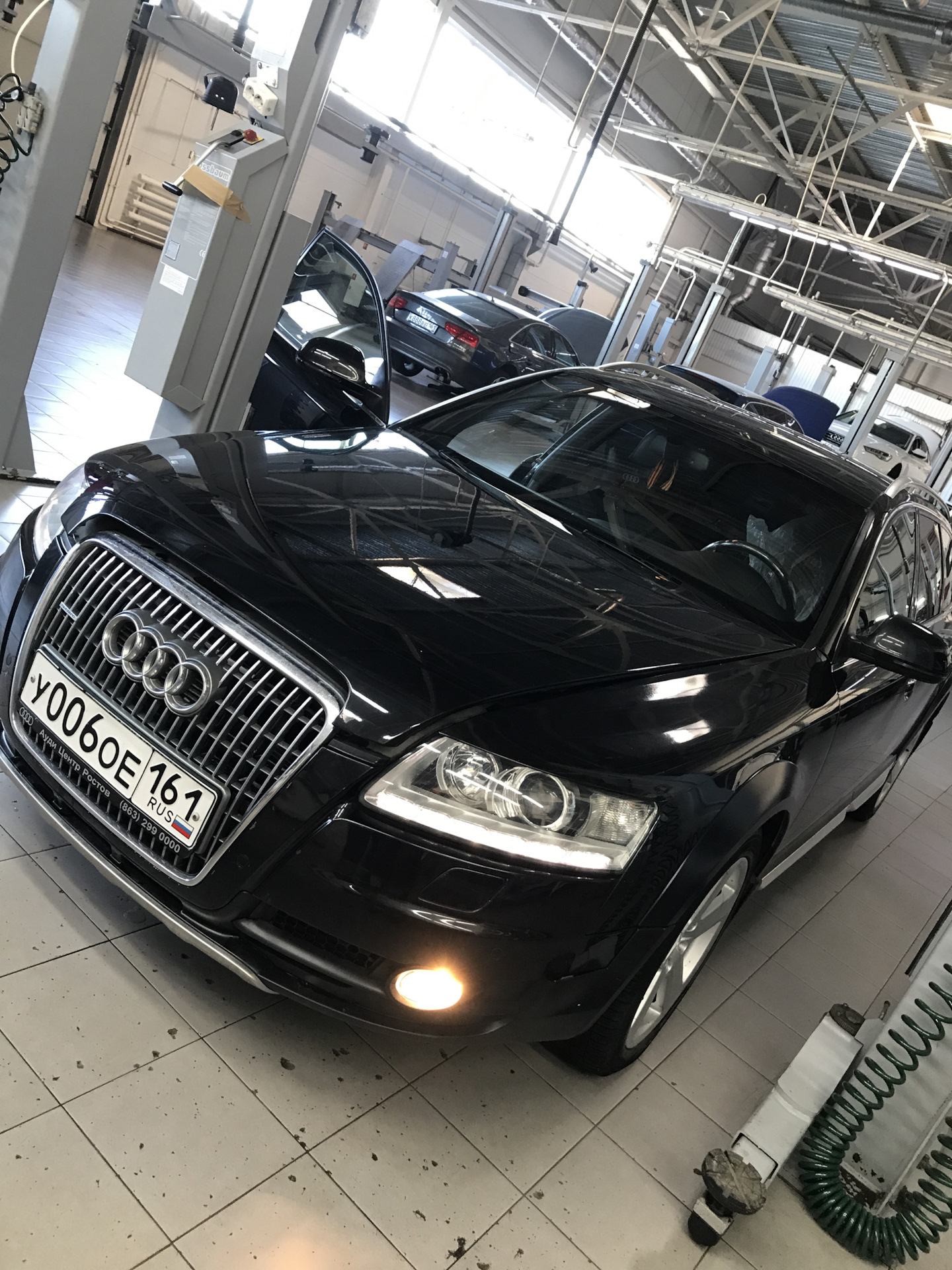 Замена рычагов, сальников АКПП — Audi Allroad (C6), 3 л, 2009 года ...