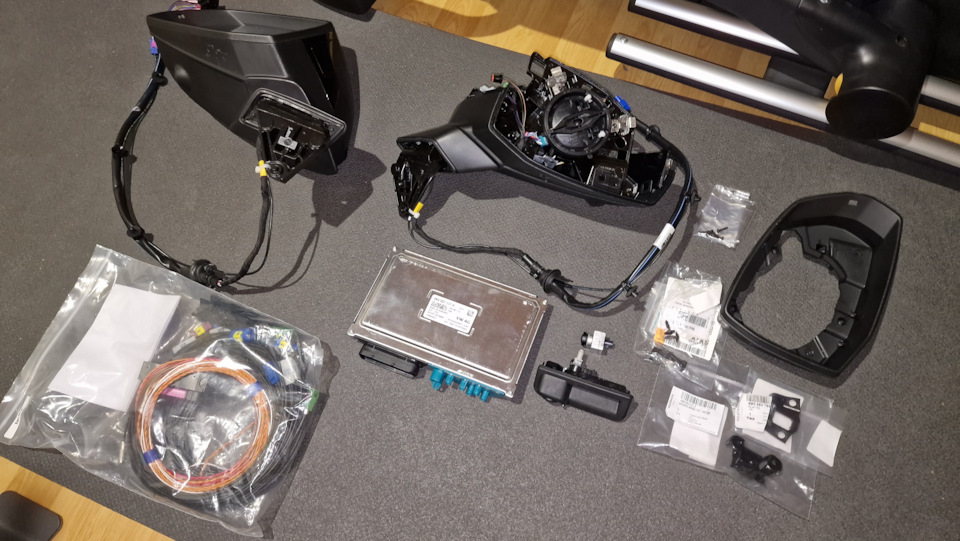 Доустановка камер кругового обзора 360 — Audi Q7 (2G), 3 л, 2020 года ...