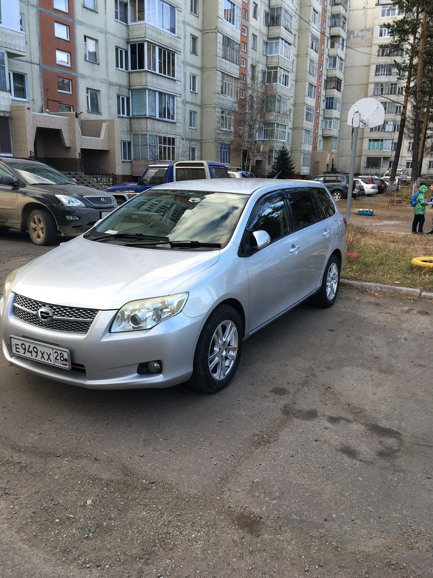 Начало — Toyota Corolla Fielder (E140), 1,8 л, 2006 года | другое | DRIVE2