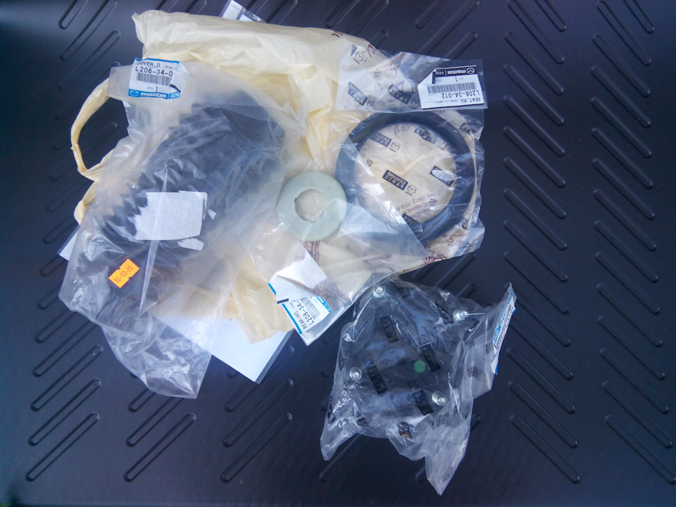 Ремонт передней стойки — Mazda CX-7, 2,3 л, 2007 года | своими руками ...