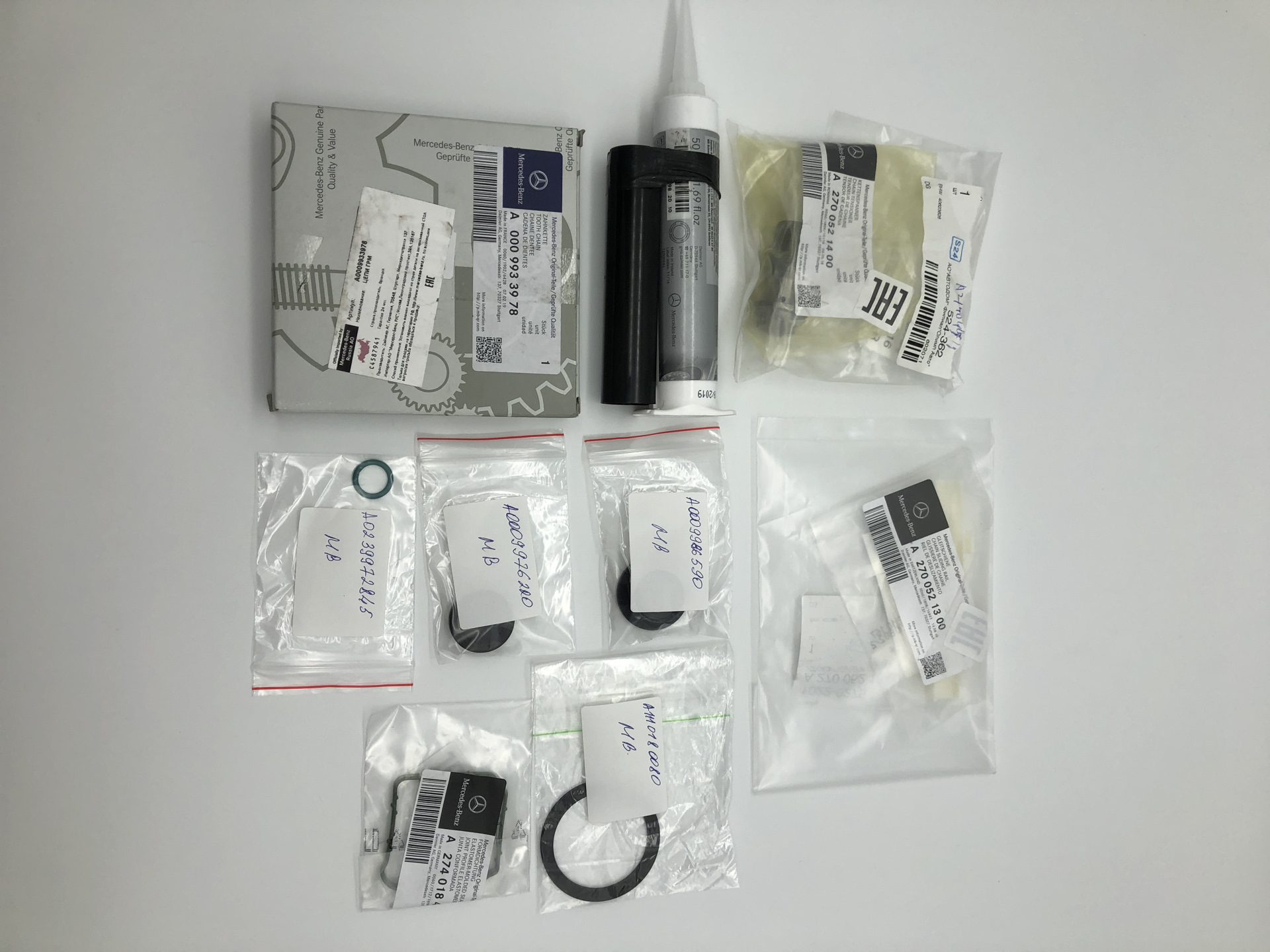 Замена цепи грм 274 мотор (часть 2) — Mercedes-Benz E-Class (W212), 2 л ...