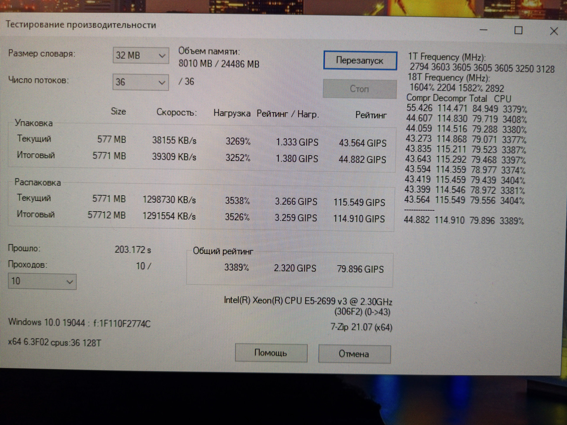 Unlock всех ядер Xeon E5 2699 V3 — DRIVE2