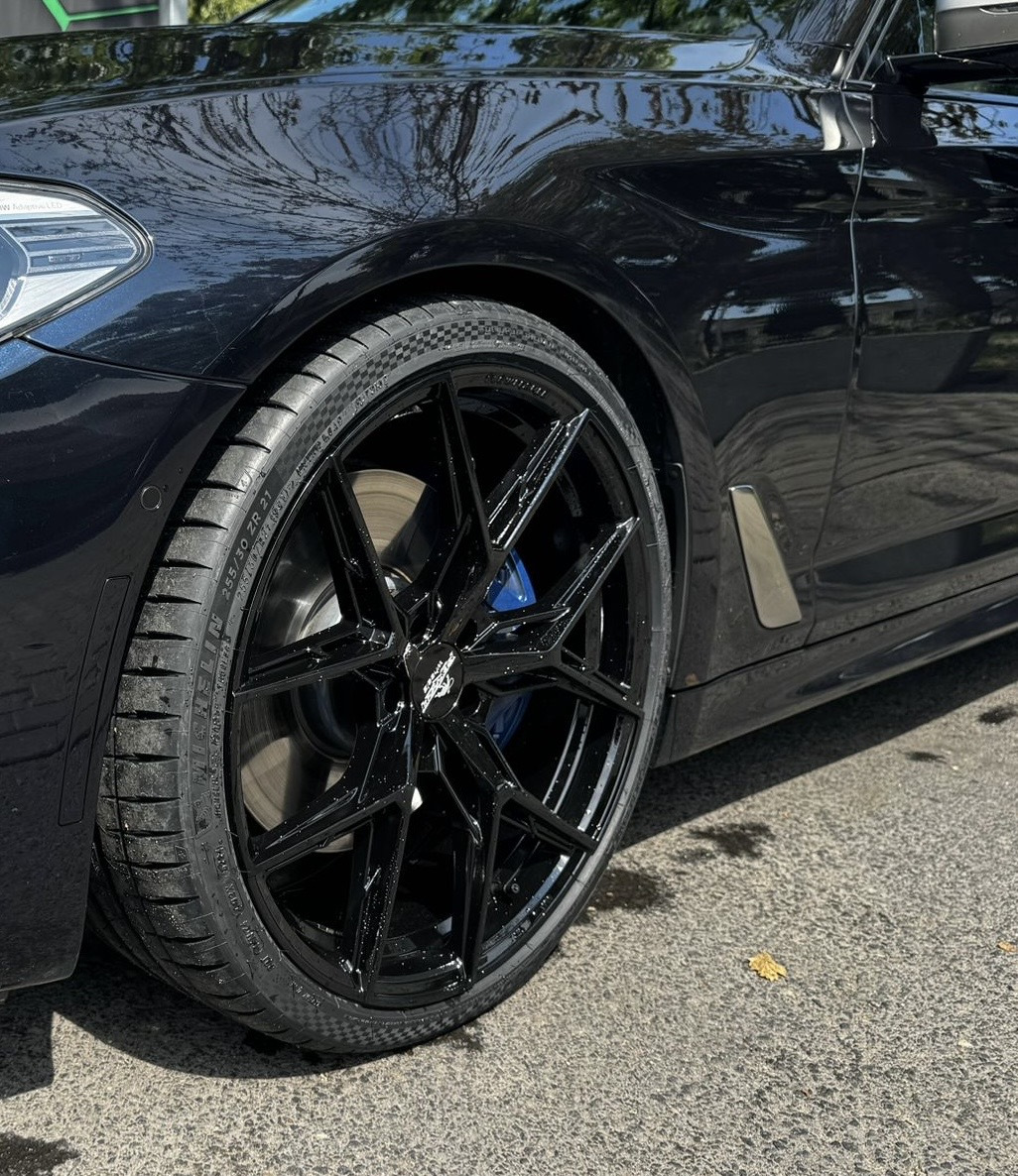 R21 диски и покрышки на bmw g30 — BMW 5 series (G30), 4,4 л, 2018 года ...