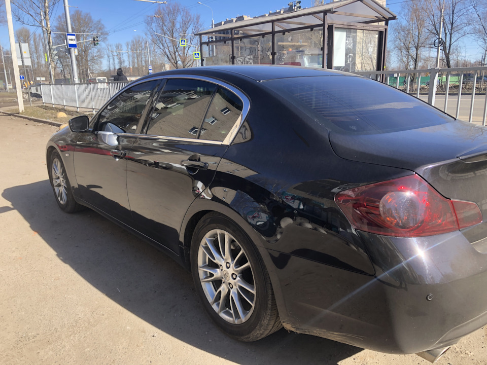 Переобувка резины — Infiniti G25, 2,5 л, 2013 года | шины | DRIVE2