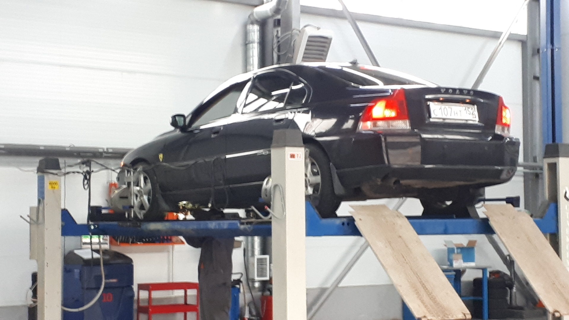Развал/схождения — Volvo S60 (1G), 2,4 л, 2006 года | колёсные диски ...