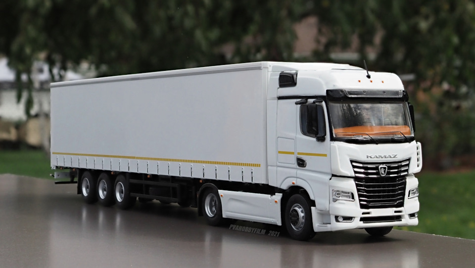 KAMAZ-54901, 2020 (1/43 SSM) — Сообщество «Масштабные Модели» на DRIVE2