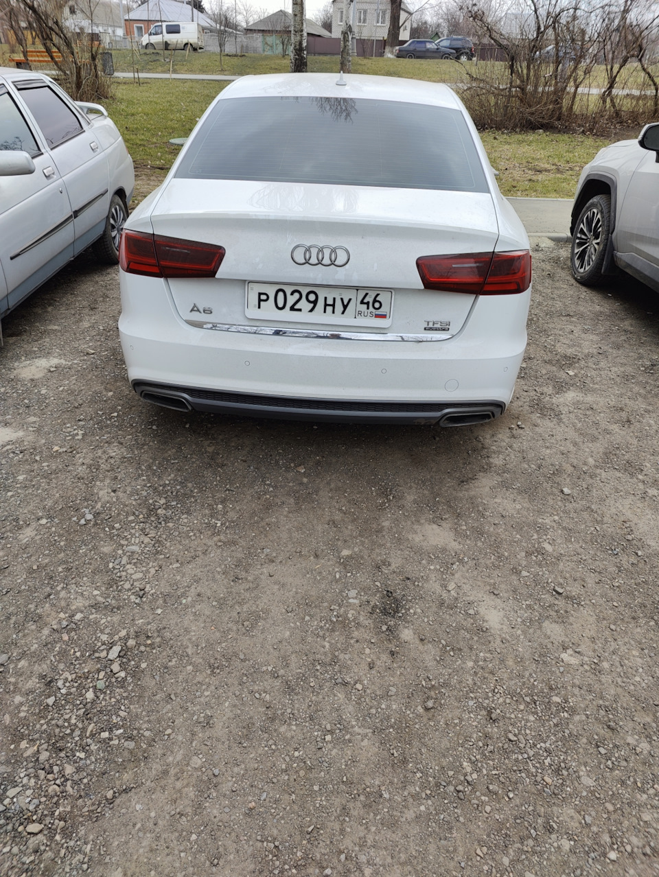 Регистрация и номерные рамки на магнитах — Audi A6 (C7), 2 л, 2016 года ...