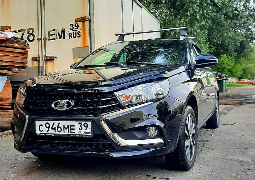10. ДЕФЛЕКТОРЫ… — Lada Vesta SW, 1,6 л, 2020 года | аксессуары | DRIVE2