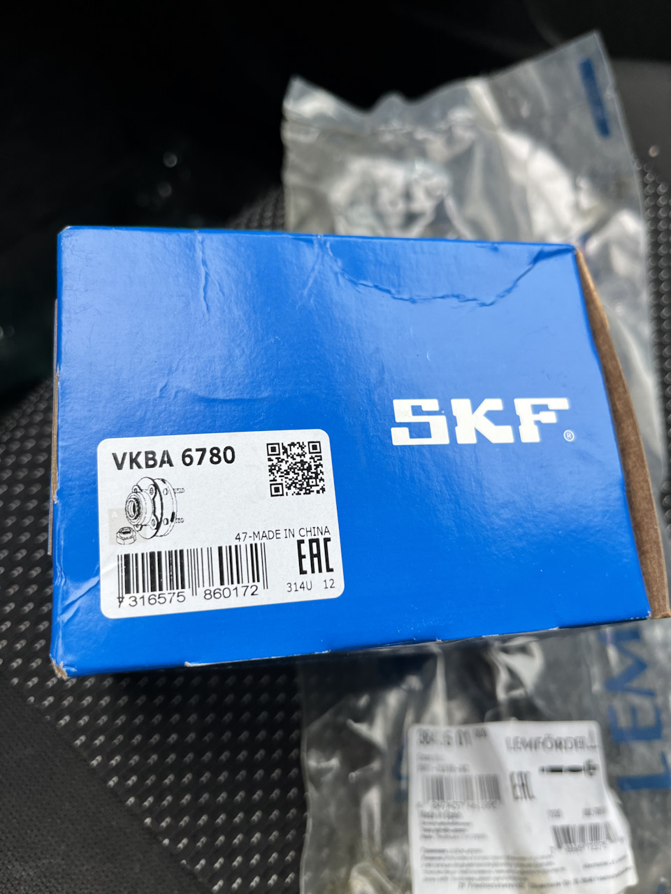 VKBA6780 Комплект подшипника ступицы колеса SKF | Запчасти на DRIVE2