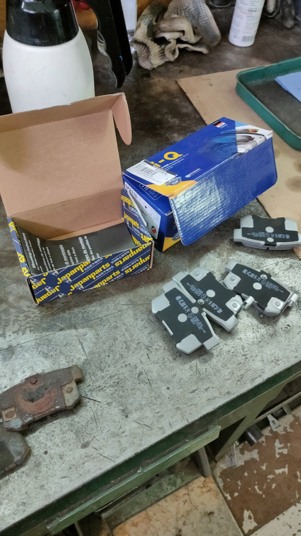 SP2115 Колодки тормозные дисковые передние комплект SANGSIN | Запчасти ...