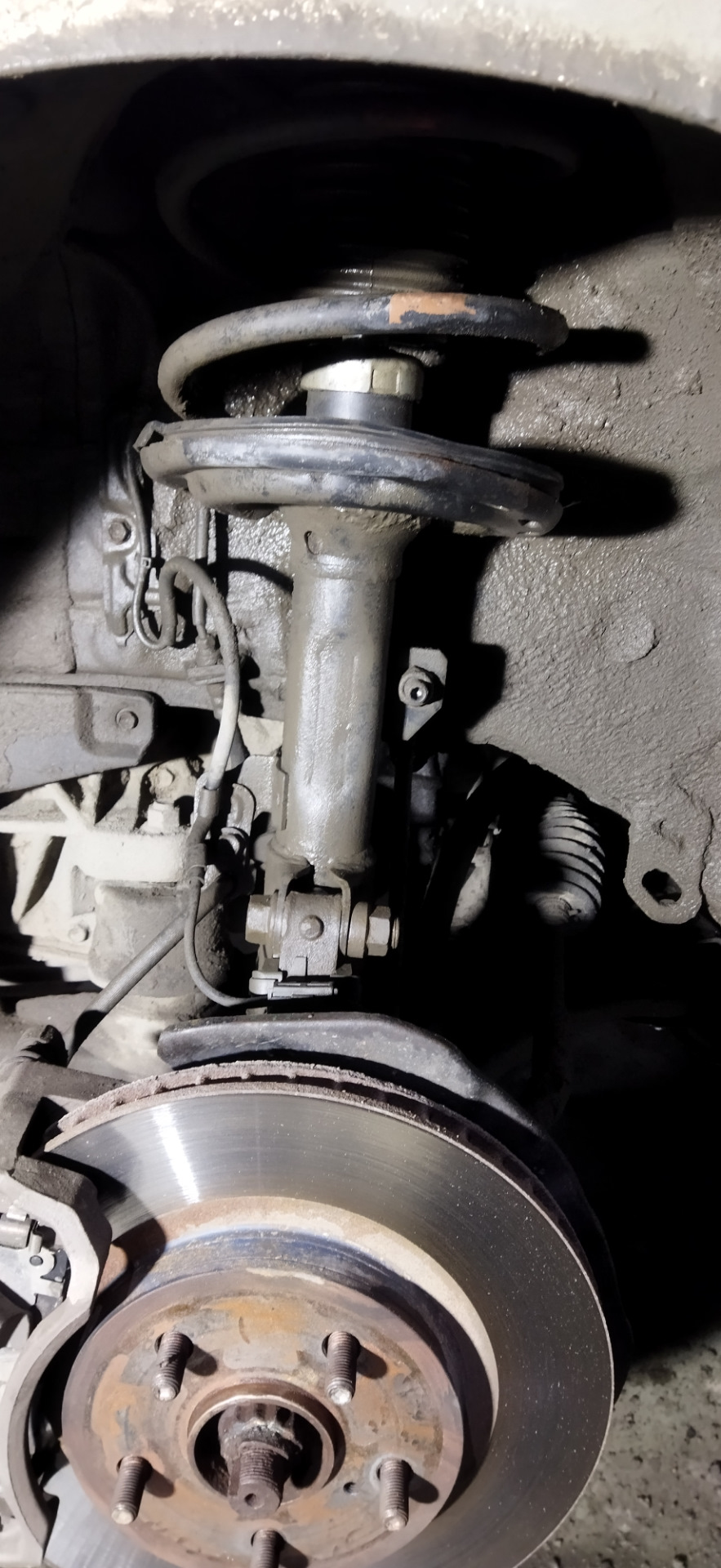 Опорники KYB SM5423 — Toyota Camry (XV30), 3 л, 2004 года | плановое ТО ...