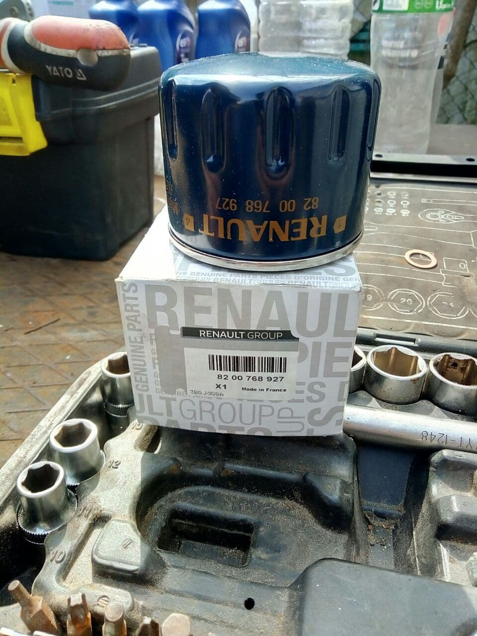 8200768927 Фильтр масл RENAULT | Запчасти на DRIVE2