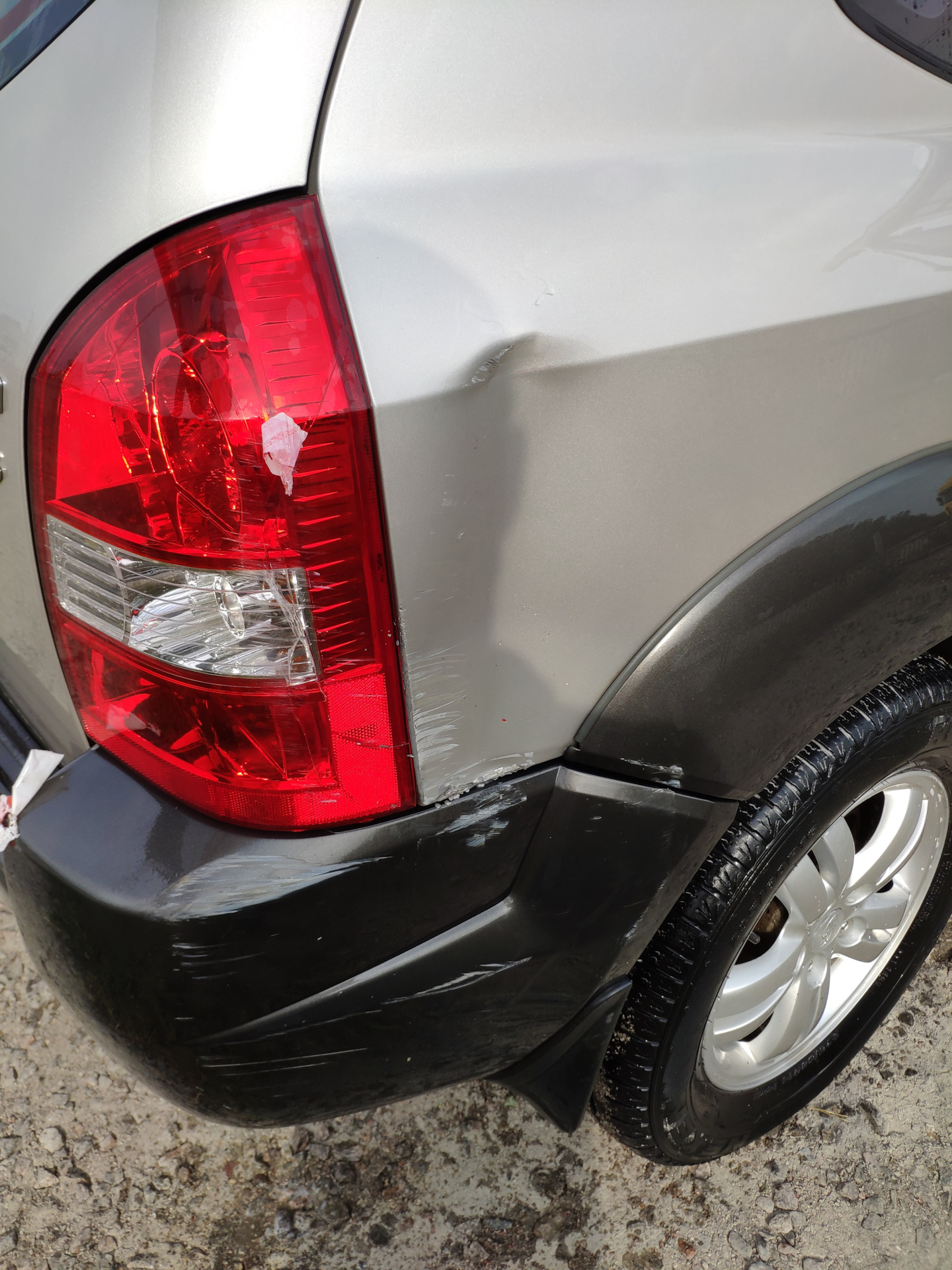 ну вот как-то так получилось… — Hyundai Tucson (JM), 2,7 л, 2007 года ...