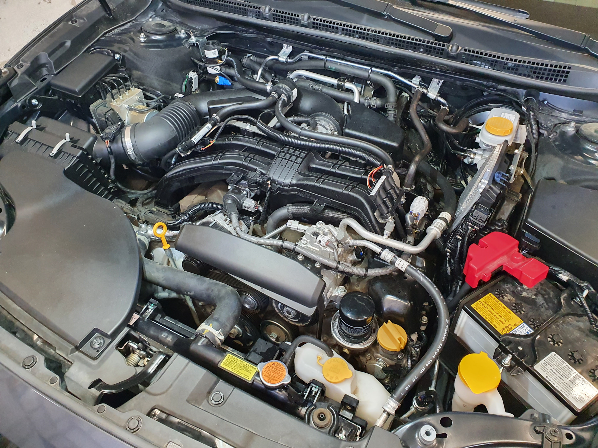 3. Установка ГБО Prins VSI-3DI на новую Subaru с непосредственным ...