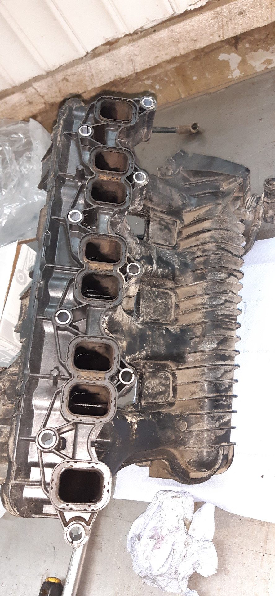 Течь масла…поиск причины — Mercedes-Benz C-Class (W204), 1,8 л, 2013 ...