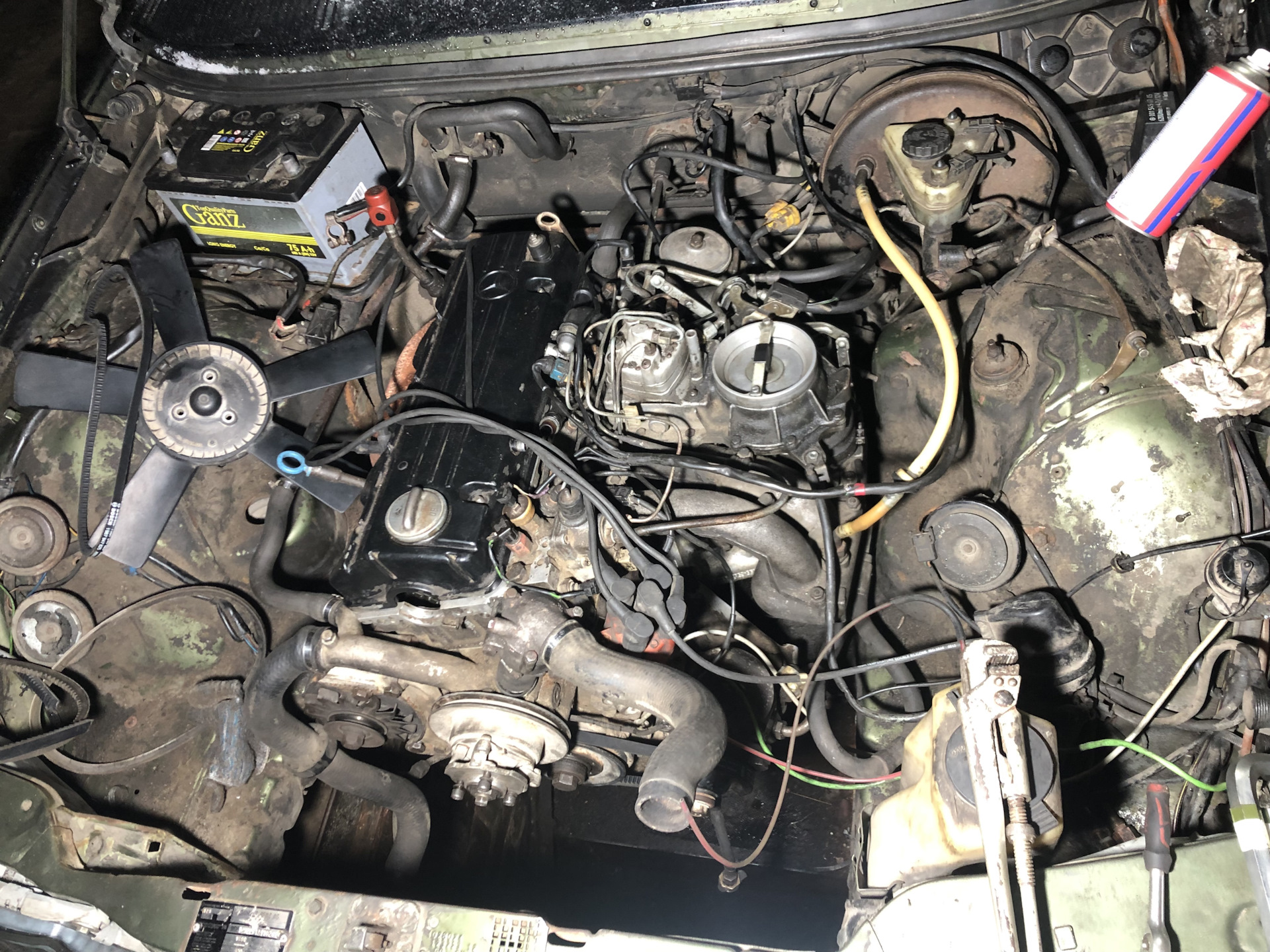 M102.980 ремонт — Mercedes-Benz W123, 2,3 л, 1984 года | своими руками ...