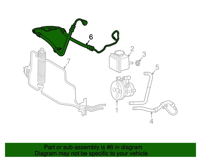 A2114660481 Шланг гур Mercedes | Запчасти на DRIVE2