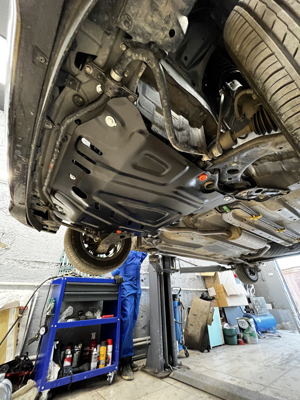 30. Броня крепка и пасики наши смазаны — Toyota Passo (3G), 1 л, 2018 года | плановое ТО | DRIVE2