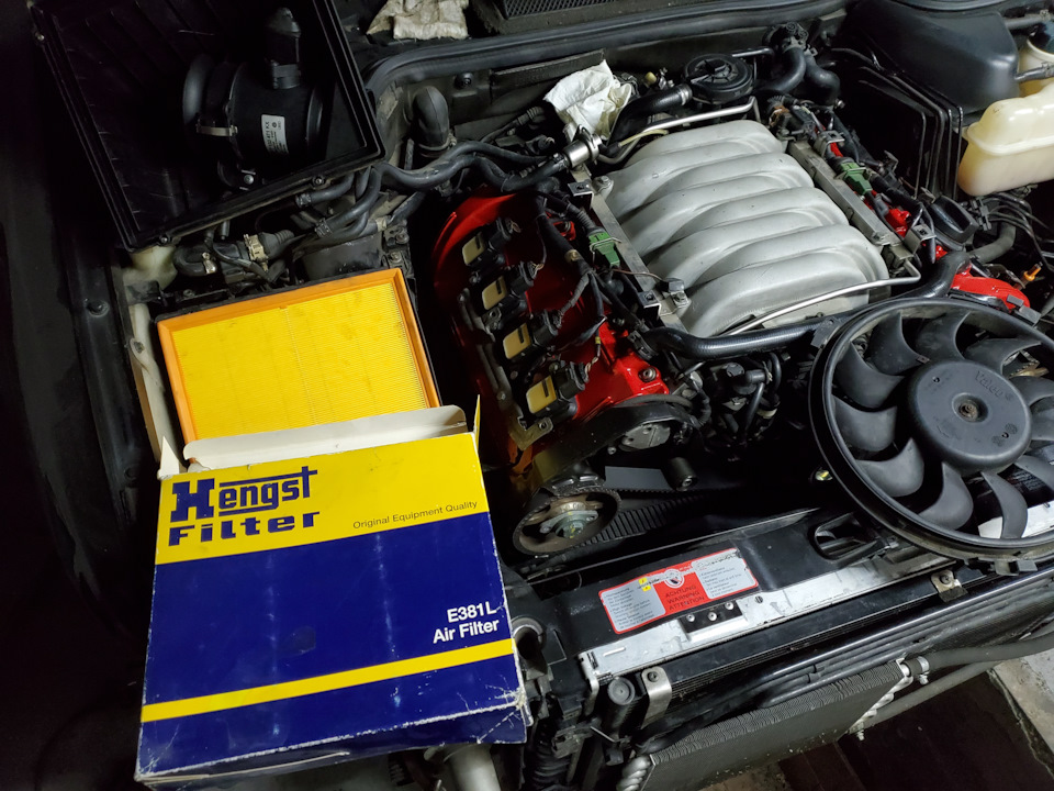 Планова-внеплановый ремонт — Audi S8 (D2), 4,2 л., 2001 года | плановое ...