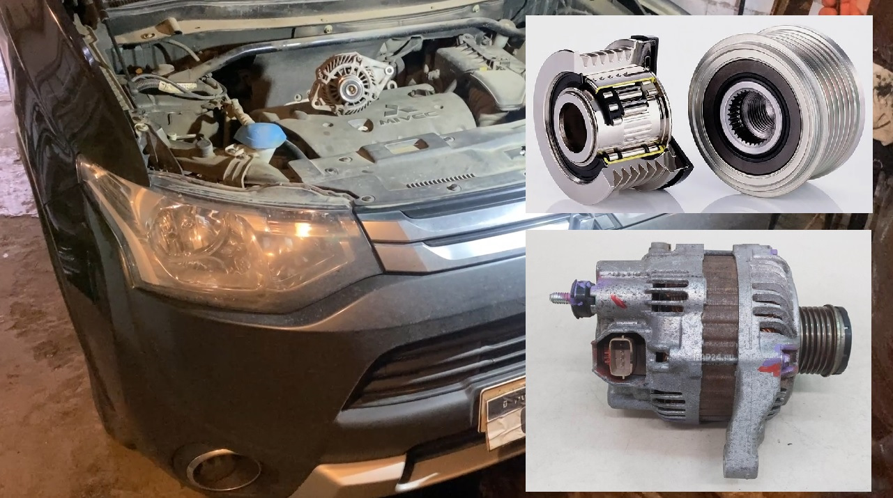 Лёгкая замена генератора на Mitsubishi Outlander 3 — хотели поменять ...