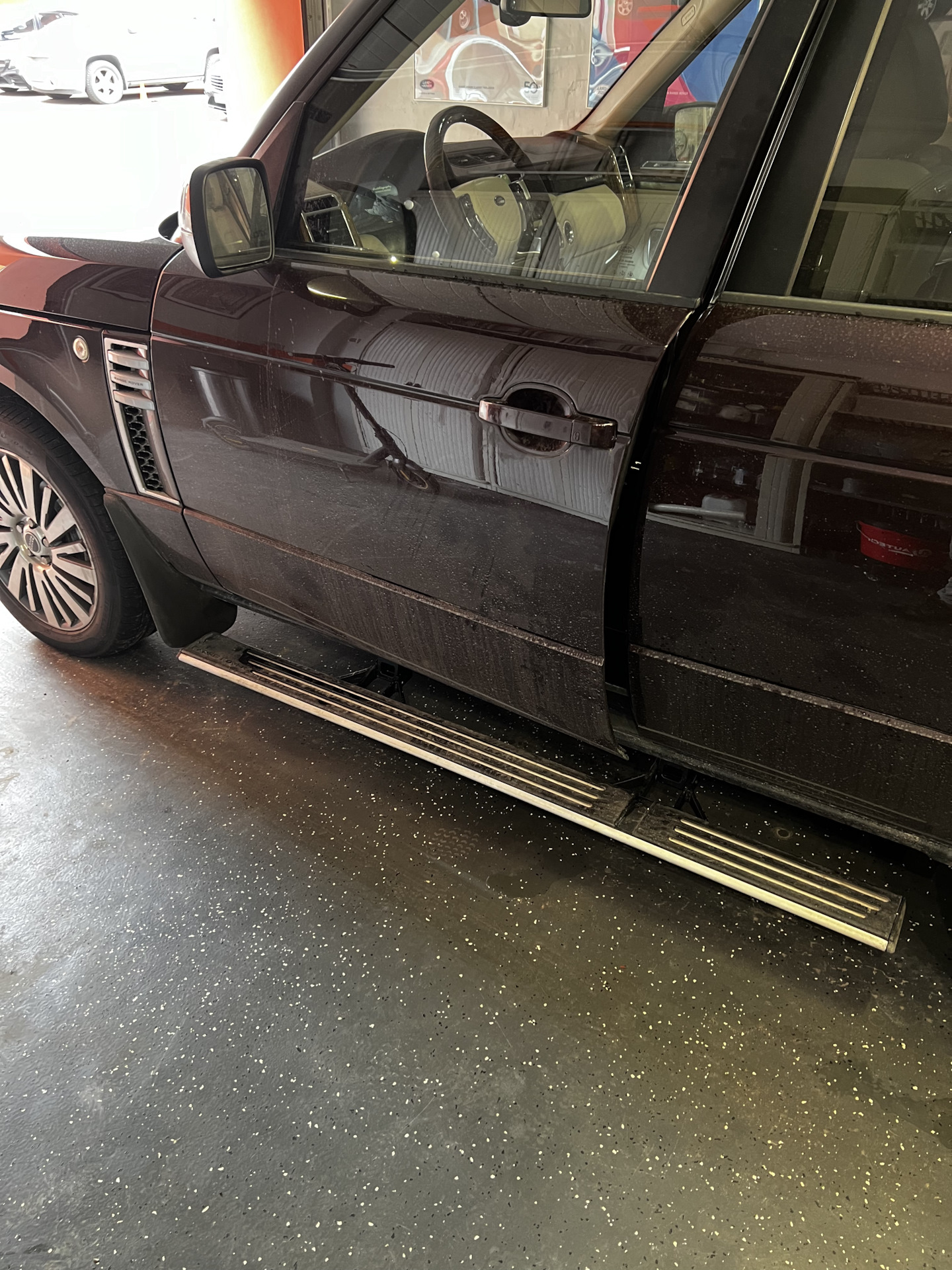 Ребилд выдвижных подножек L322 — Land Rover Range Rover (3G), 4,4 л ...