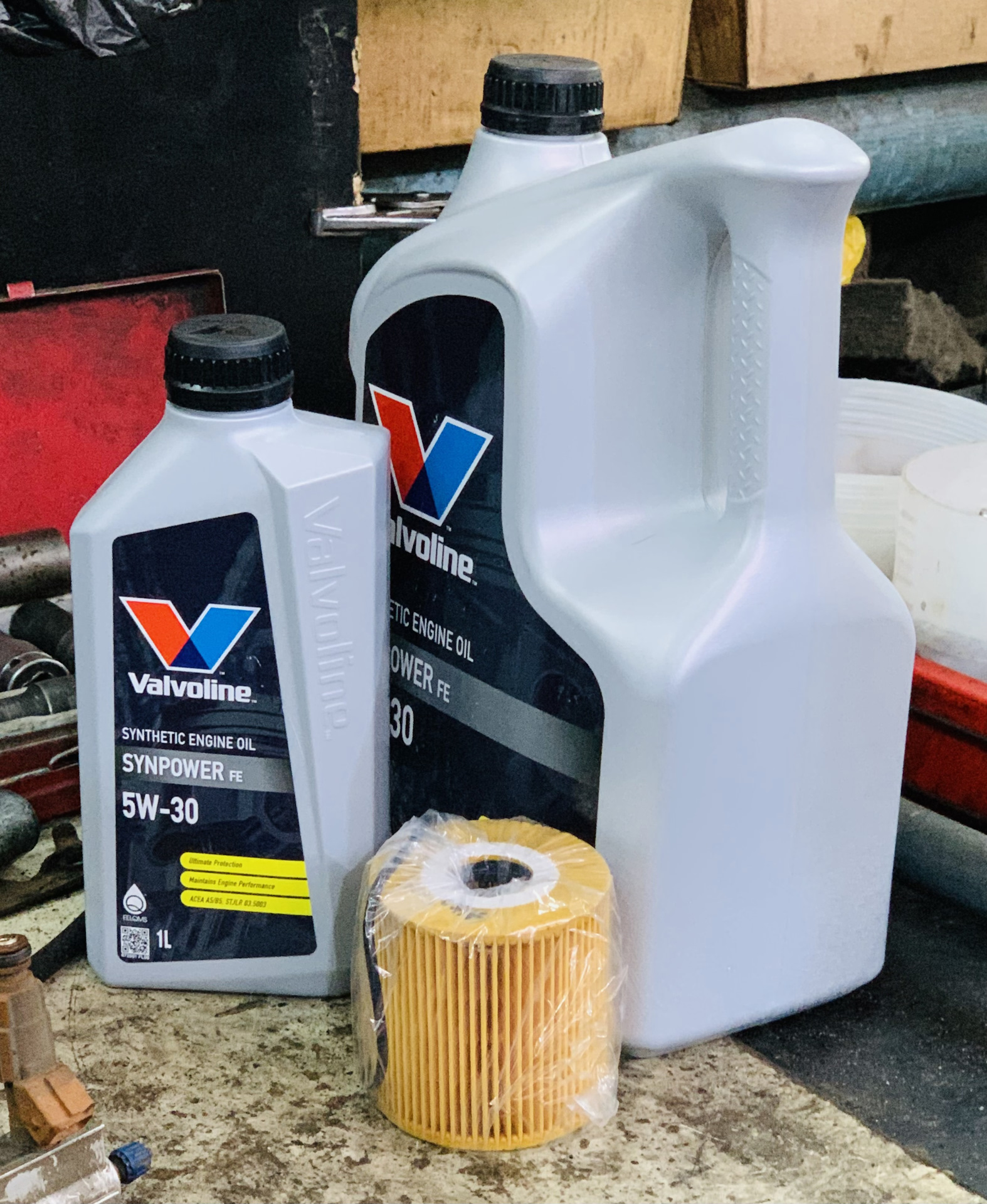 ♂ (286500 км) 20-ая замена масла ДВС ♂ — Volvo XC90 (1G), 2,5 л, 2010 ...