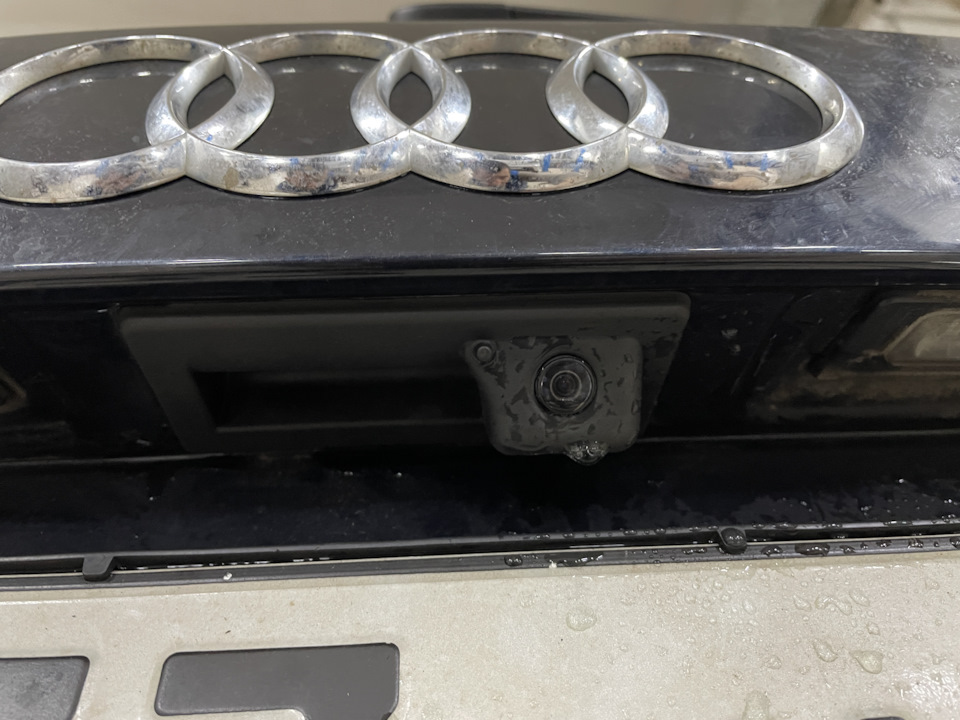 🛠️⚙️Установка оригинального омывателя камеры заднего вида🔭🚿 — Audi Q5 ...