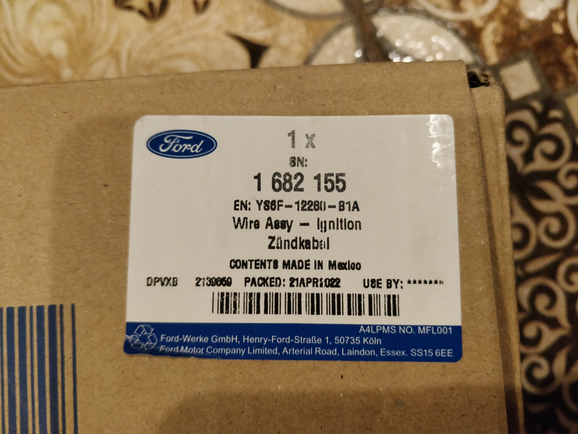 Замена высоковольтных проводов и свечей зажигания. — Ford Fiesta (Mk V ...