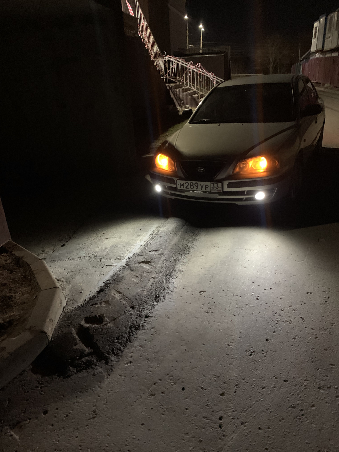 Лампы в ПТФ от АМР. Сравнение. — Hyundai Elantra (3G), 1,6 л, 2009 года ...