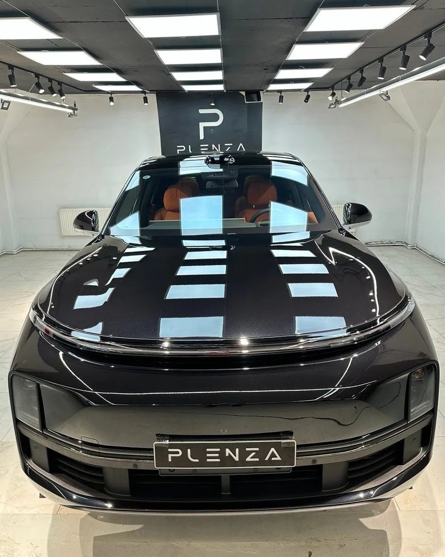 Li L9 защищён высокотехнологичной антигравийной плёнкой PLENZA® PPF Lite X190 премиум класса ...