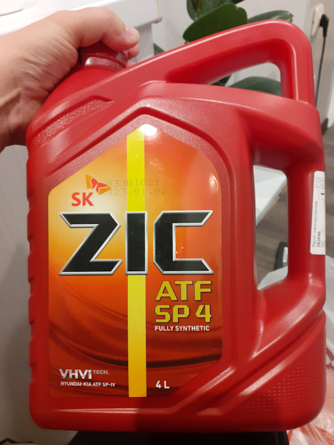 162646 Масло ATF SP-4 транс (4л) NEW ZIC | Запчасти на DRIVE2