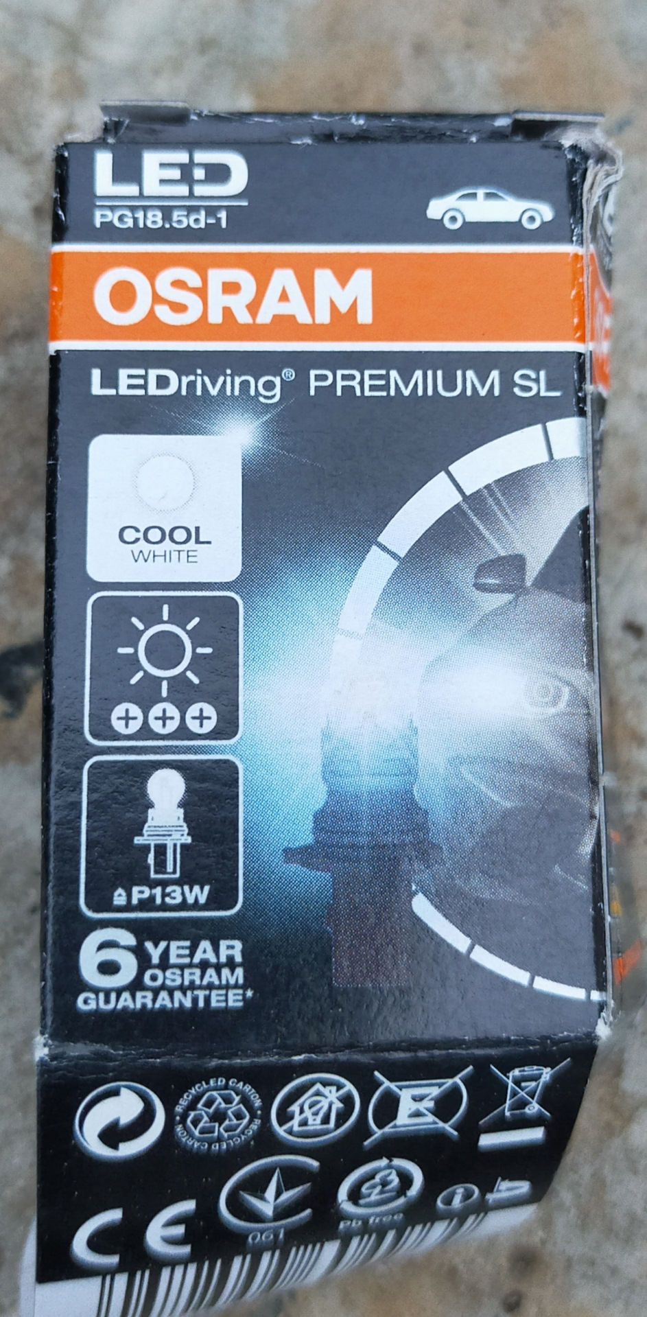 Led Osram в ДХО P13W — Suzuki SX4 (2G), 1,6 л, 2019 года | стайлинг ...