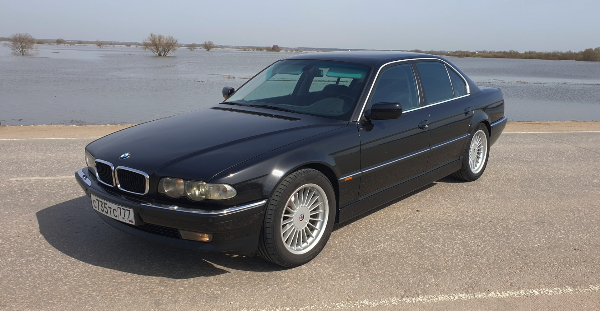 Открыл сезон 2024. Разлив в Шумаши. — BMW 7 series (E38), 4,4 л, 2001 года | покатушки | DRIVE2