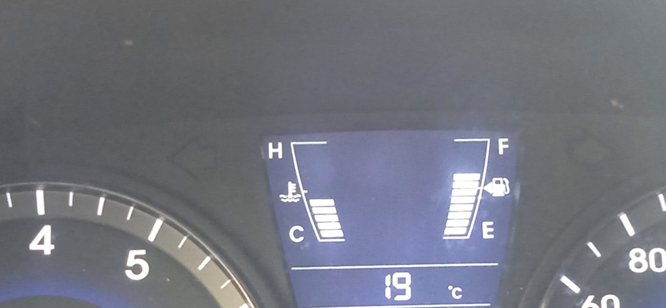Температура — Hyundai Solaris, 1,6 л, 2011 года | тюнинг | DRIVE2