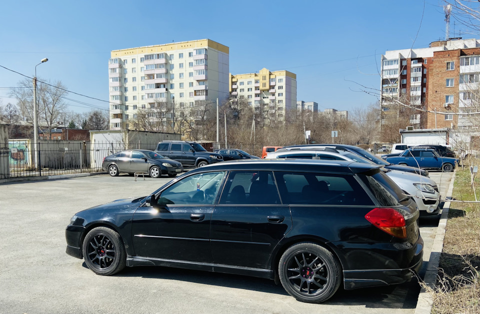 Тормоза, Резина — Subaru Legacy (BL/BP), 2 л, 2004 года | плановое ТО ...