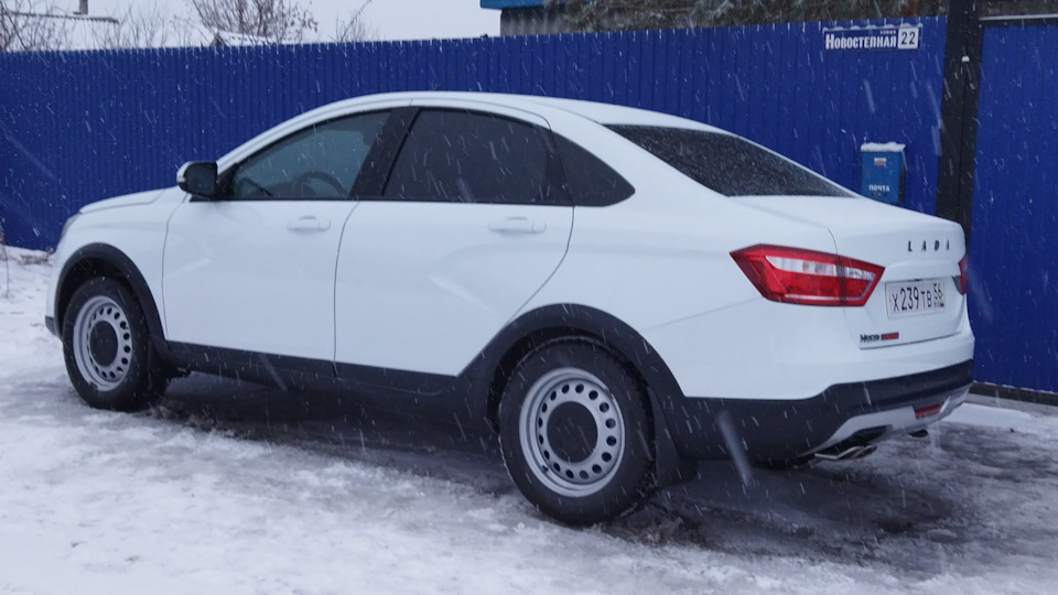 Мини колпаки колёс — Lada Vesta Cross (1G), 1,6 л, 2019 года ...