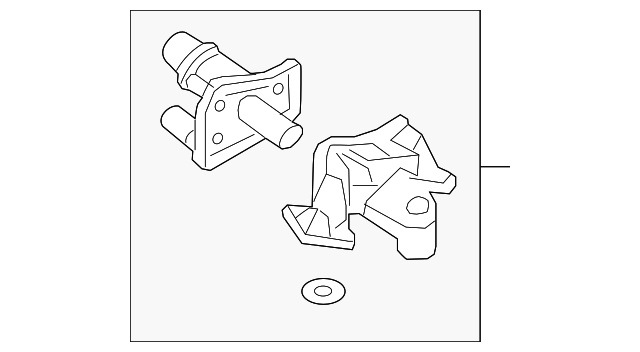 LR073372 Соединение выпуска воды Jaguar Land Rover | Запчасти на DRIVE2
