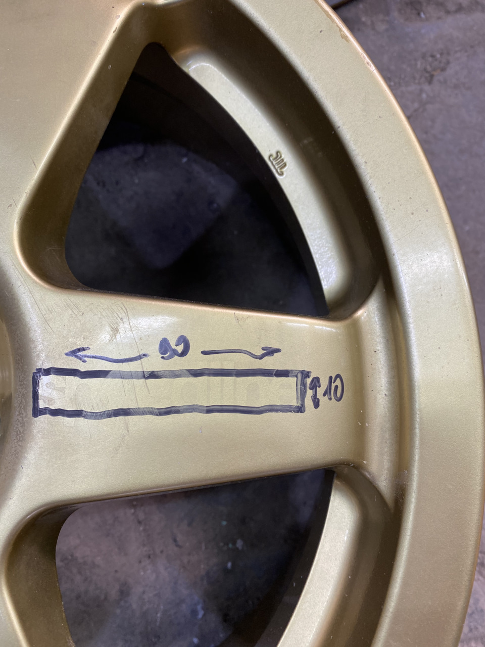 Восстановление дисков Speedline ST2 R17 ET35, новая резина Sailun ...