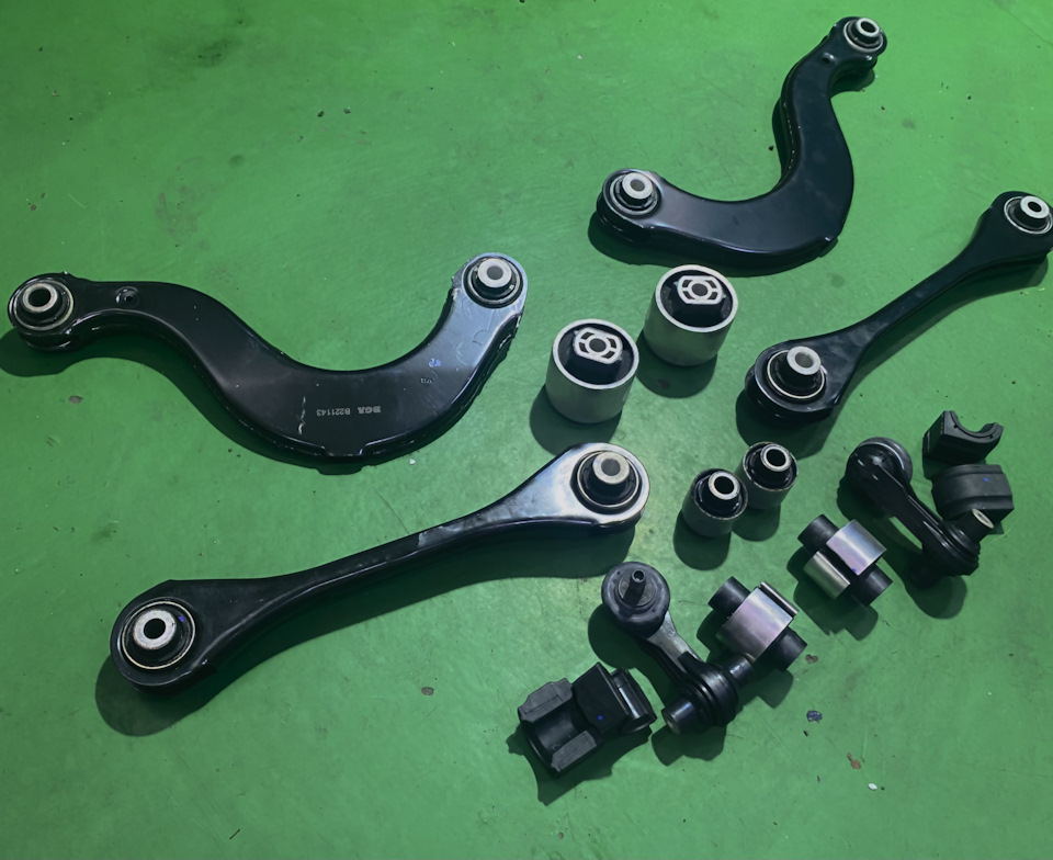 Ремонт задней подвески — Audi A3 (8V), 1,4 л, 2013 года | визит на ...