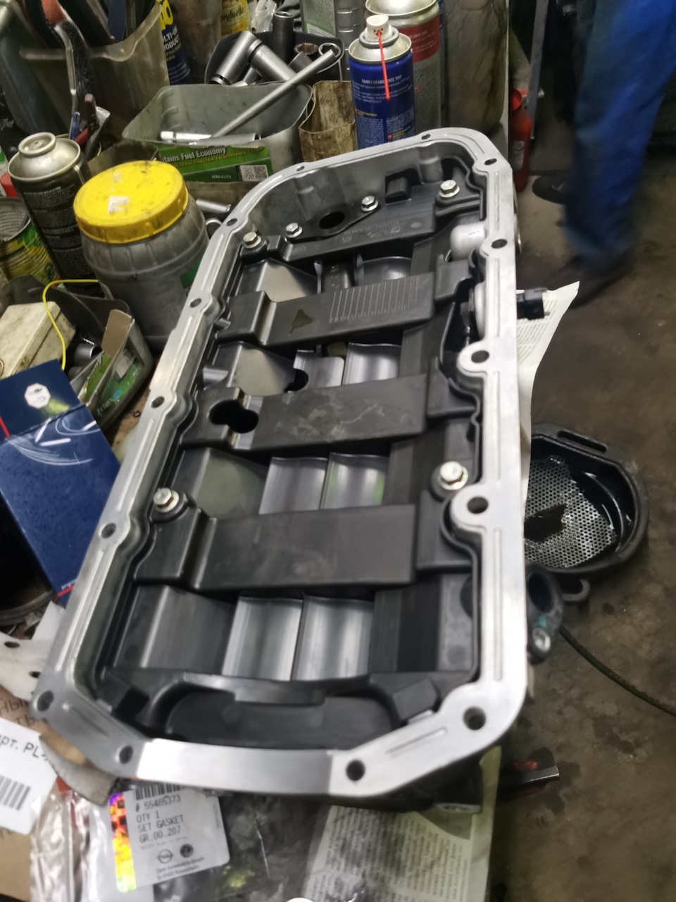 Большое ТО 10 лет и 180 000км: вкладыши A20DTH, кольцо масленного ...