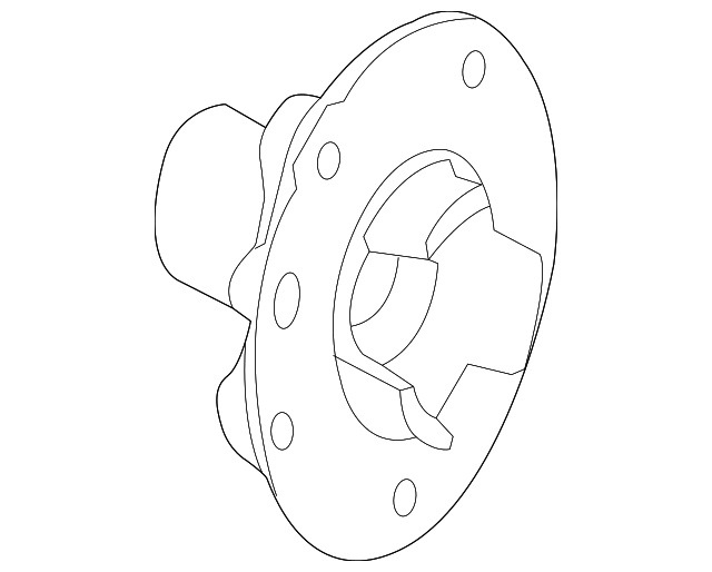 7P0501655A Ступица колеса с подшипником VAG | Запчасти на DRIVE2