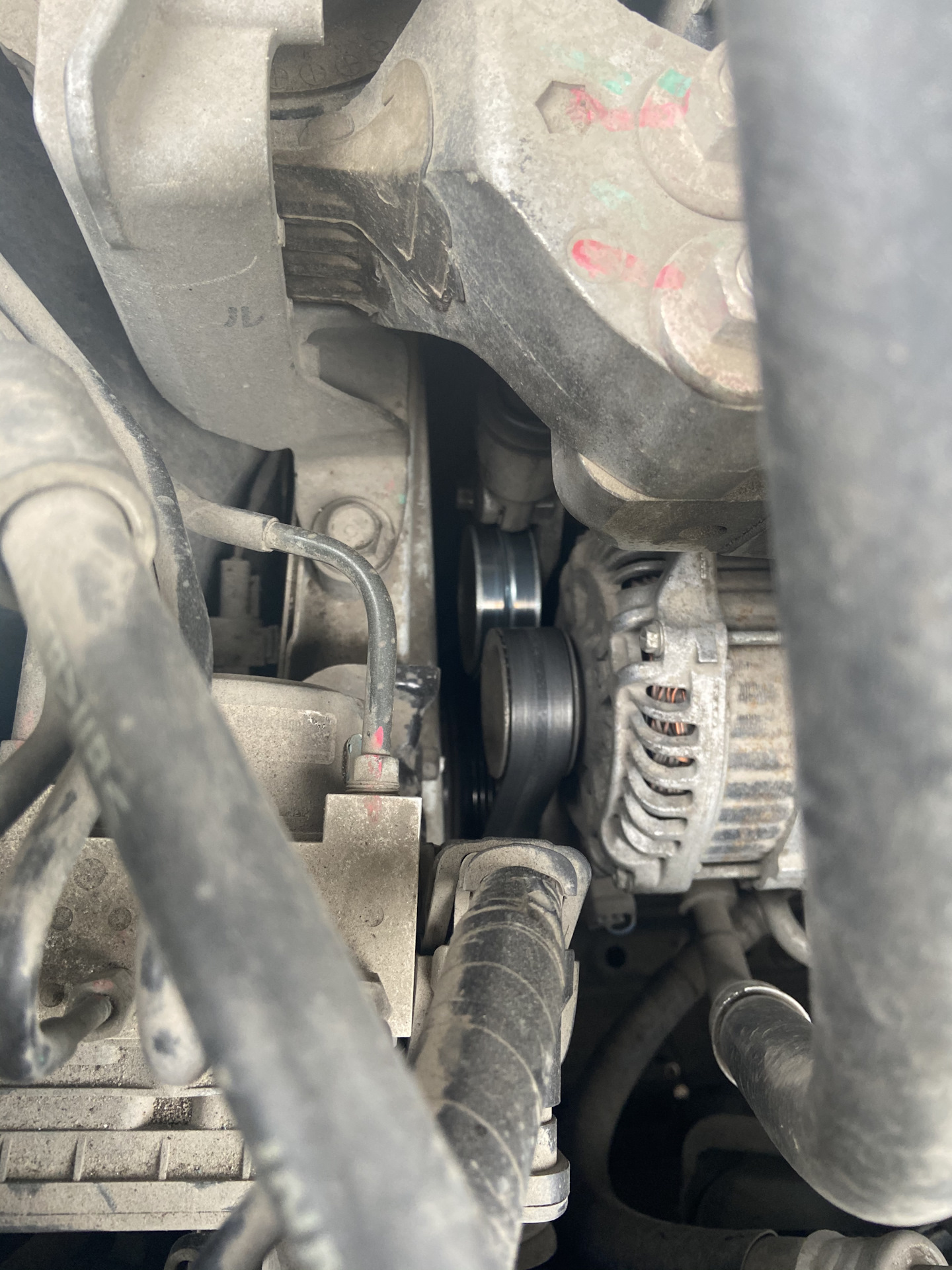 Ролик ремня генератора — Mazda CX-5 (1G), 2,5 л, 2013 года | запчасти ...