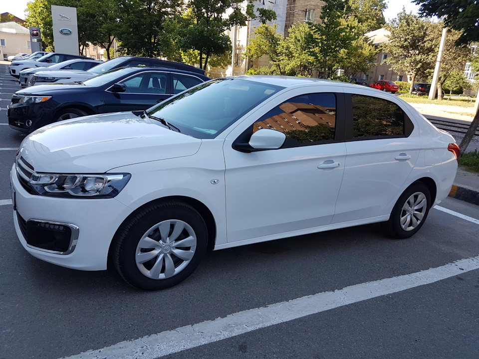 Тонировка — Citroen C-Elysee, 1,6 л, 2019 года | стайлинг | DRIVE2